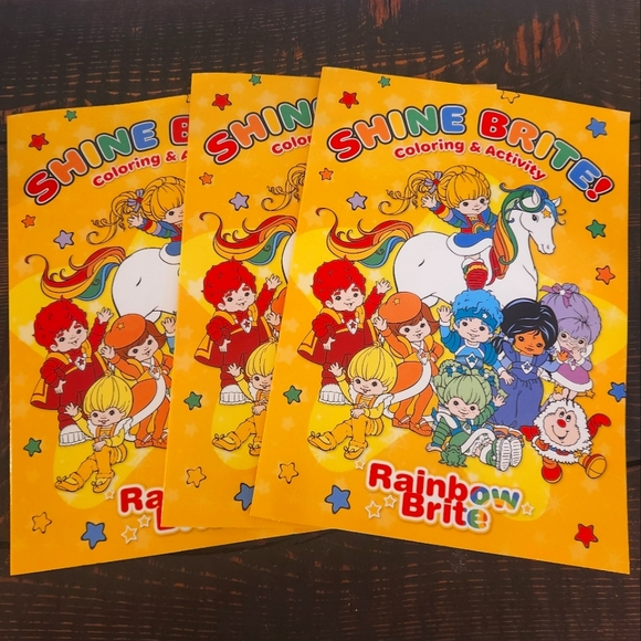 Hallmark | Toys | Rainbow Brite Hallmark Color Books | Poshmark